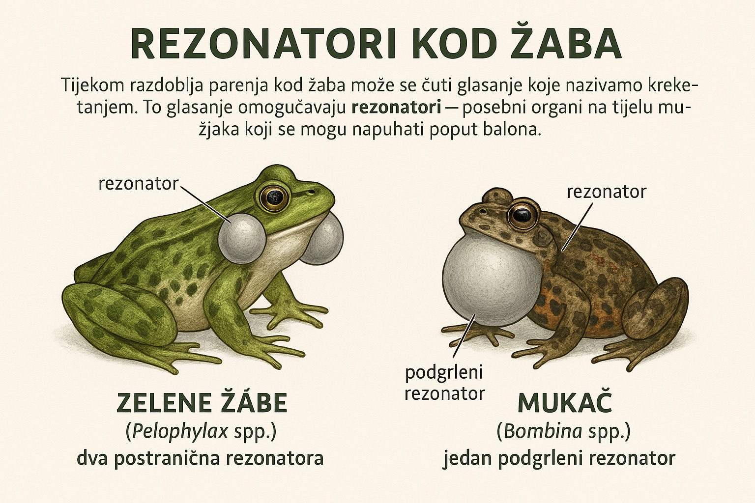 Žabe u Hrvatskoj - Priroda Hrvatske