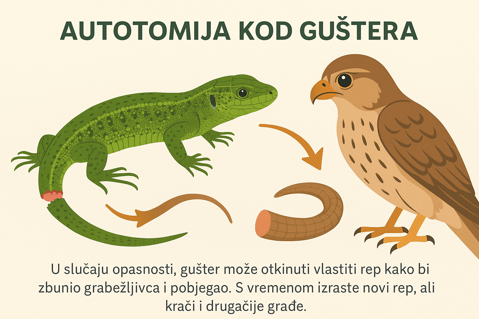 Gušteri Hrvatske - Priroda Hrvatske