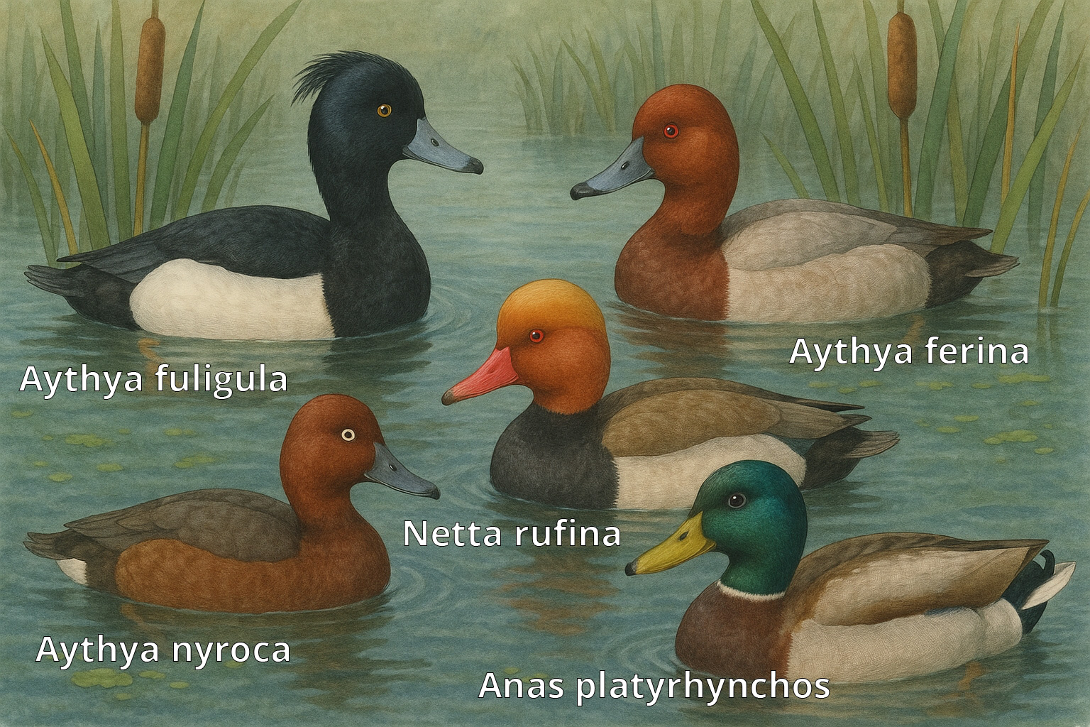 Šareni svijet patki: zaron u život ovih razigranih ptica močvarica - Priroda Hrvatske