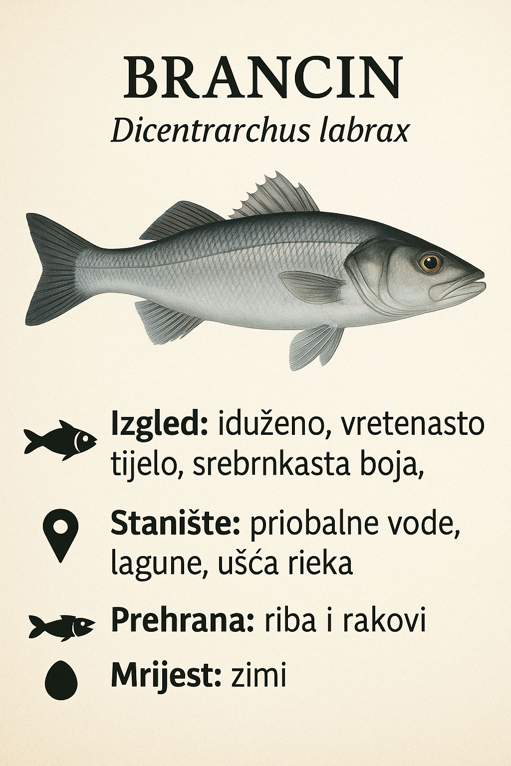 Brancin – kralj jadranskih plićina - Priroda Hrvatske