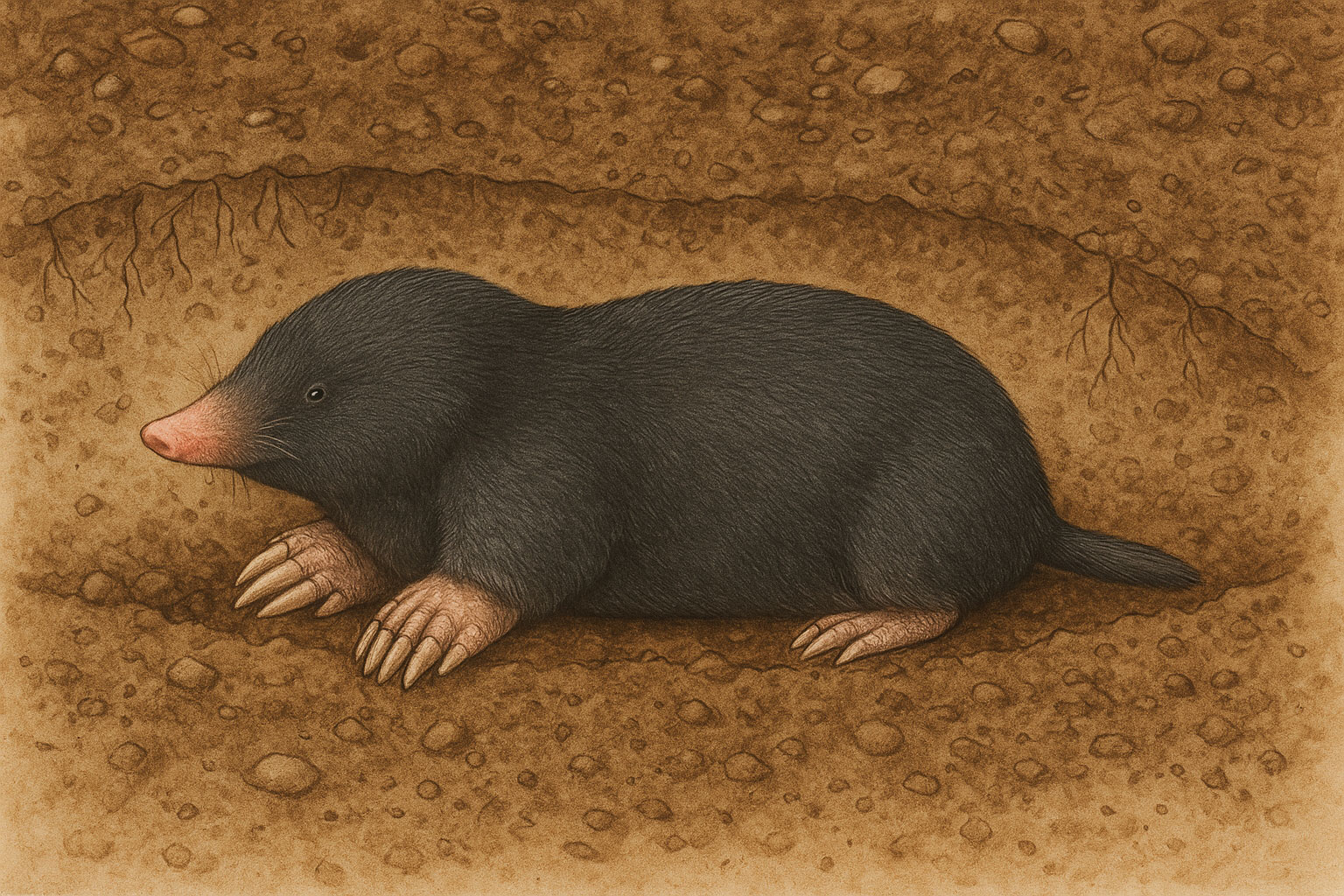 Krtica ispod površine – tajnovita stanovnica vrtova i polja - Priroda ...