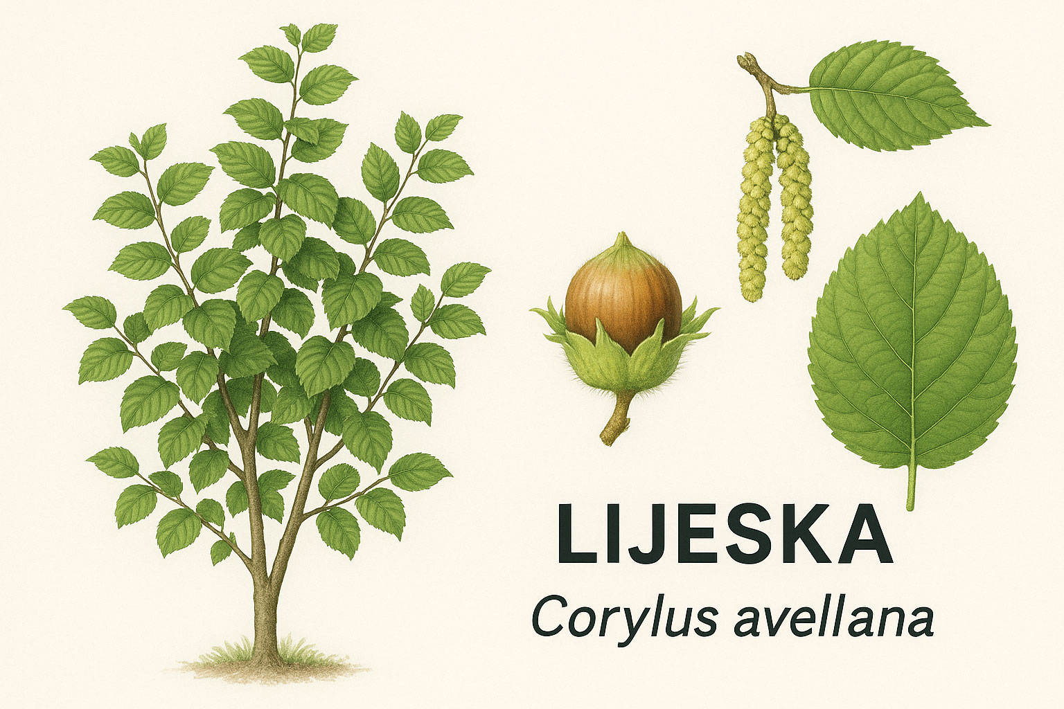Lijeska – izvor lješnjaka iz naših šuma - Priroda Hrvatske