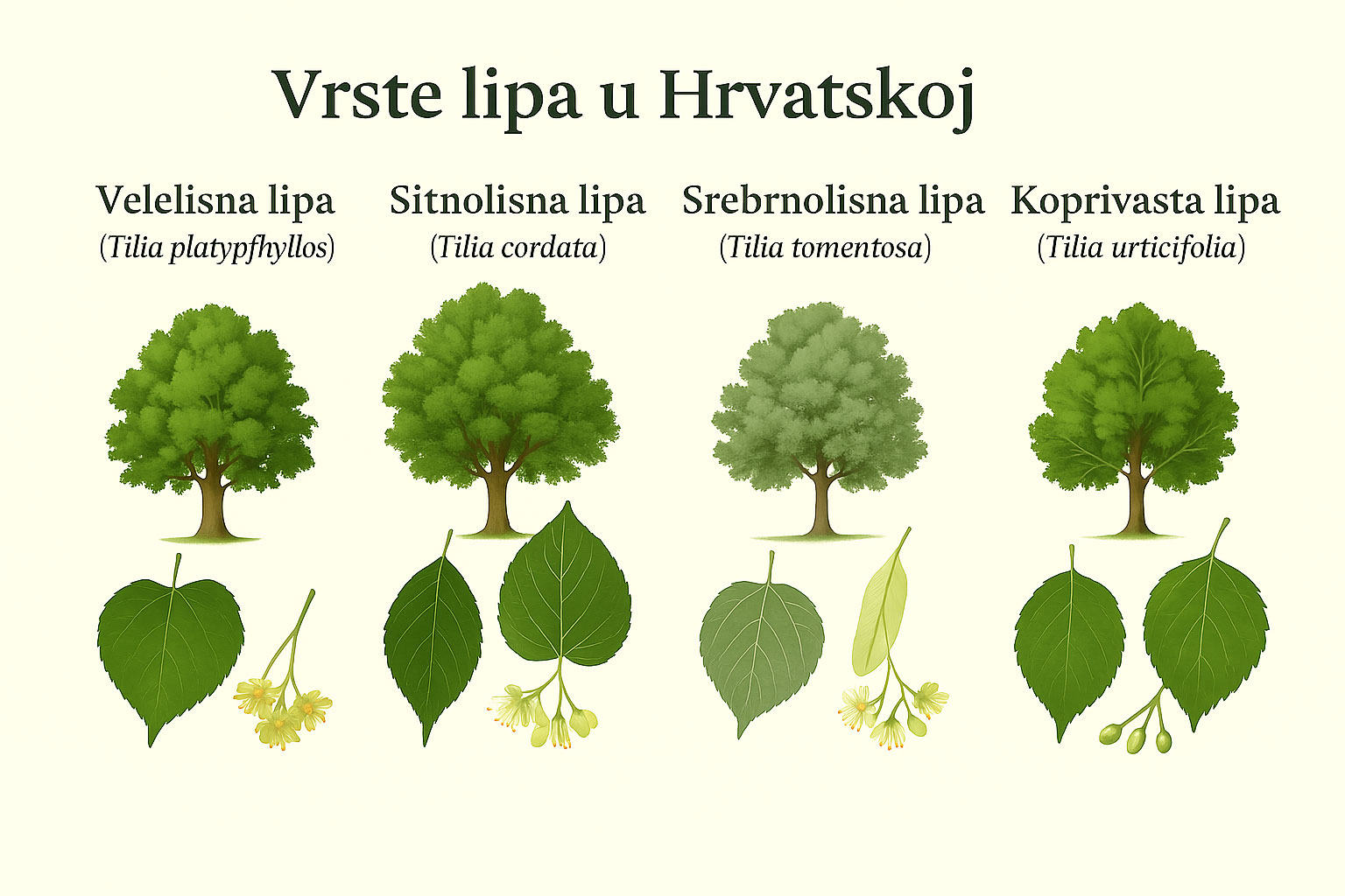 Lipa – sve o svetom stablu naših krajeva - Priroda Hrvatske