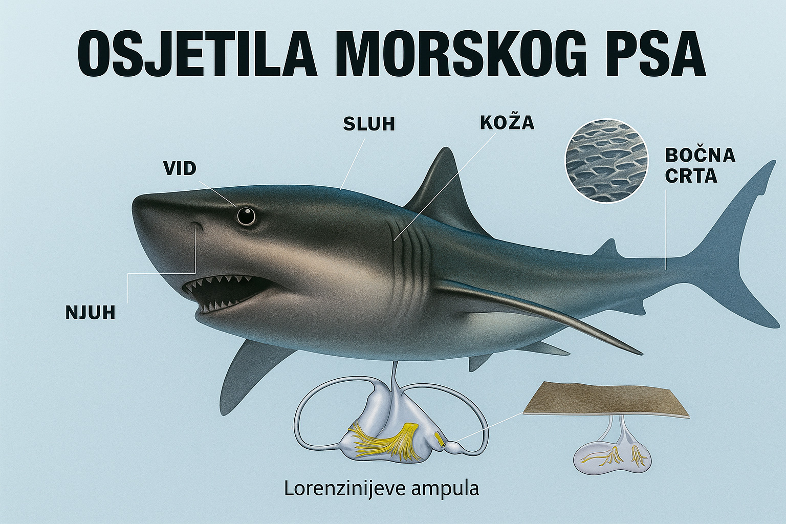 Morski psi u Jadranskom moru - Priroda Hrvatske
