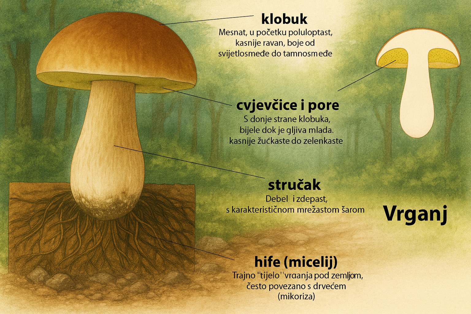 Vrganji u Hrvatskoj – sezona, staništa i savjeti za prepoznavanje ...
